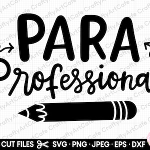 Para Svg Para Png Para Svg Cricut Shirt Para Teacher Para Professional ...