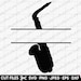Saxophone Name Badge Svg Png Music Store Jazz - Etsy
