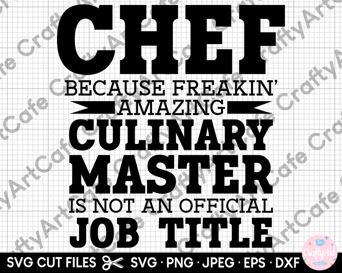 Cooking Svg, Cook Svg, Chef Svg, Chef Png - Etsy