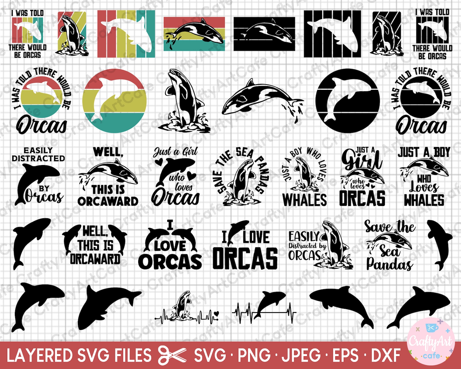 Orca Svg Bundle Cricut Shirt Free Commercial Use Orca Png Bundle Shirt ...