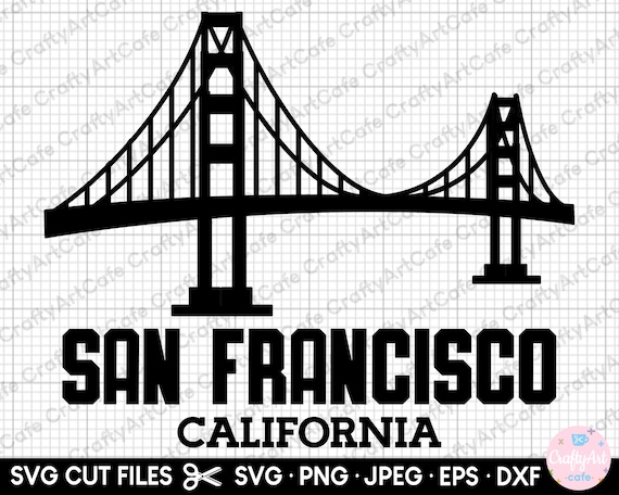 San Francisco Svg Png - Etsy