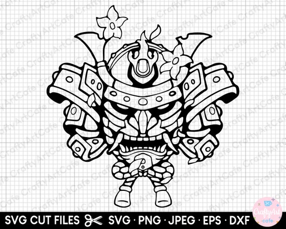 Samurai Svg Samurai Png Samurai Clipart Samurai Mask Svg Png - Etsy Finland
