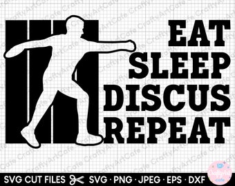 Discus Svg Discus Png Discus Svg Cricut Cut File Commercial - Etsy ...