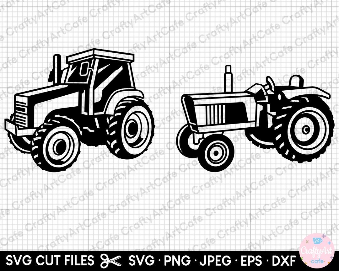 Tractor Svg Bundle, Tractor Png Bundle, Tractor Clipart, Tractor ...