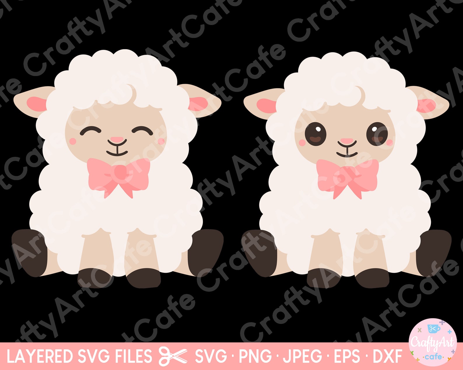 Sheep Svg Cute Sheep Svg Baby Sheep Svg Png Eps Dxf Layered - Etsy