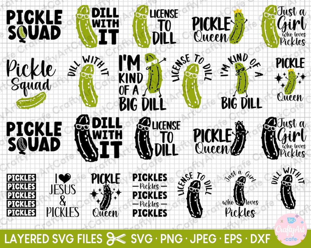Pickle Svg, Pickle Png, Pickles Svg, Pickles Png, Pickles Lover Svg Png ...
