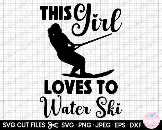 Water Ski Svg Png - Etsy
