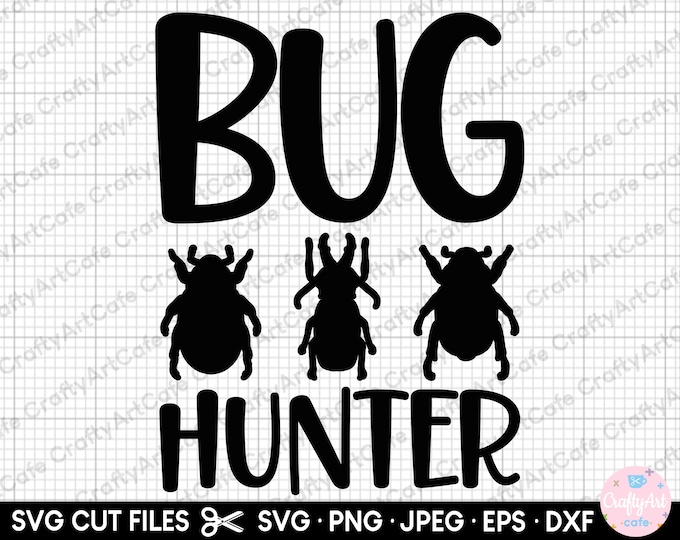 Bug Hunter Svg Png Entomology Svg Png Entomologist Svg Png Bug - Etsy