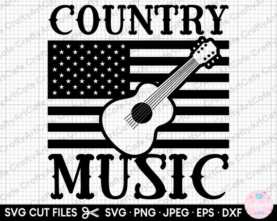 Country Music Svg - Etsy