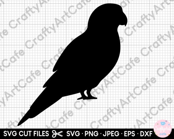 Parakeet Silhouette Svg Parakeet Silhouette Png Parakeet Cut | Etsy