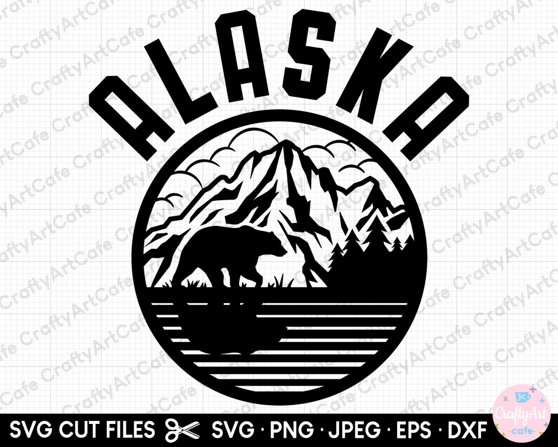Alaska Svg, Alaska Png, Alaska Svg for Cricut, Alaska Png for Shirts ...
