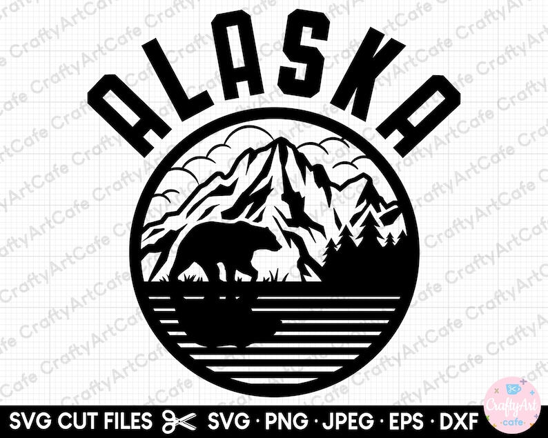 Alaska Svg, Alaska Png, Alaska Svg for Cricut, Alaska Png for Shirts ...