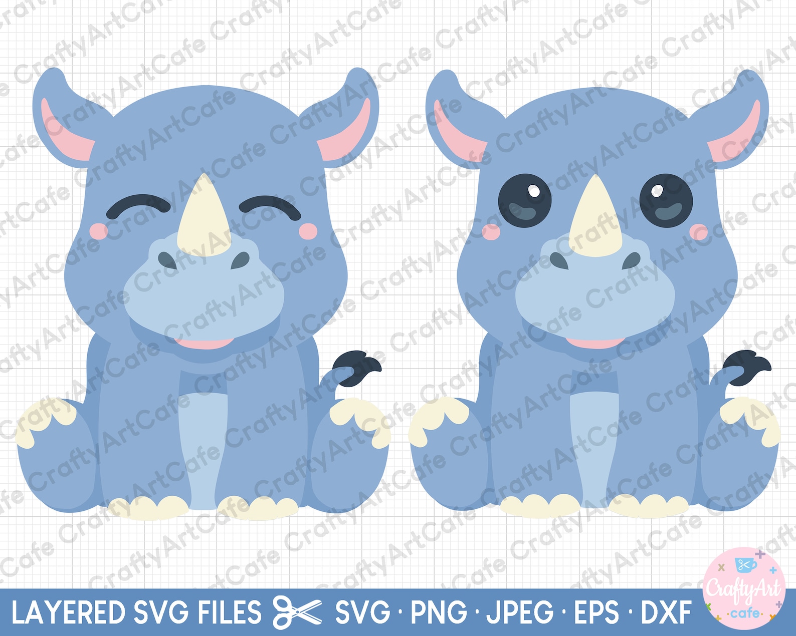 Baby Rhino Svg Sitting Rhino Svg Cute Baby Rhino Svg - Etsy