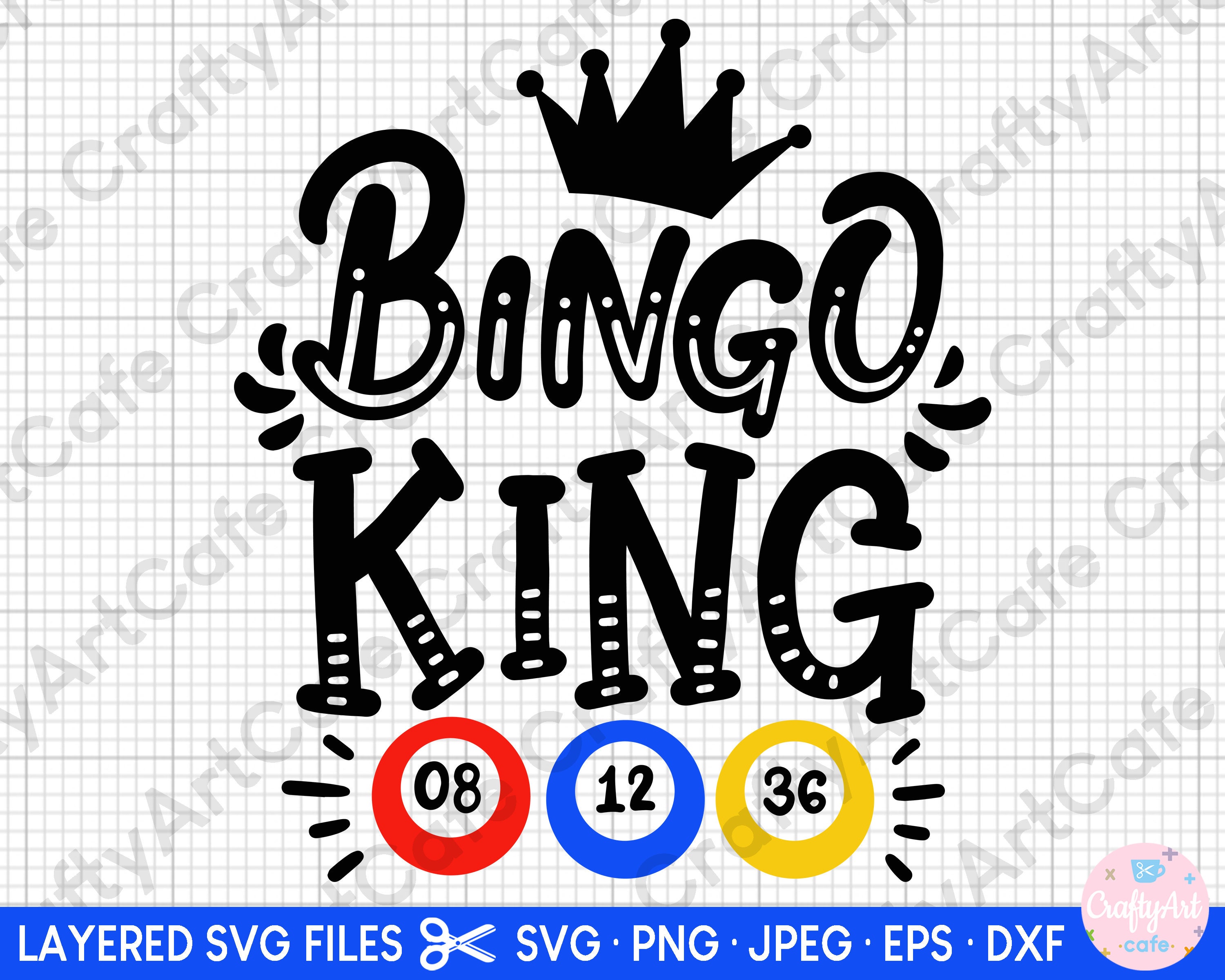 Bingo Svg - Etsy