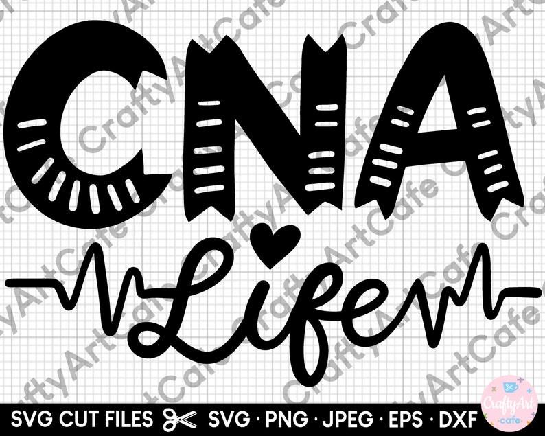 Cna Svg for Cricut Cna Png Certified Nurse Assistant Svg Cna | Etsy