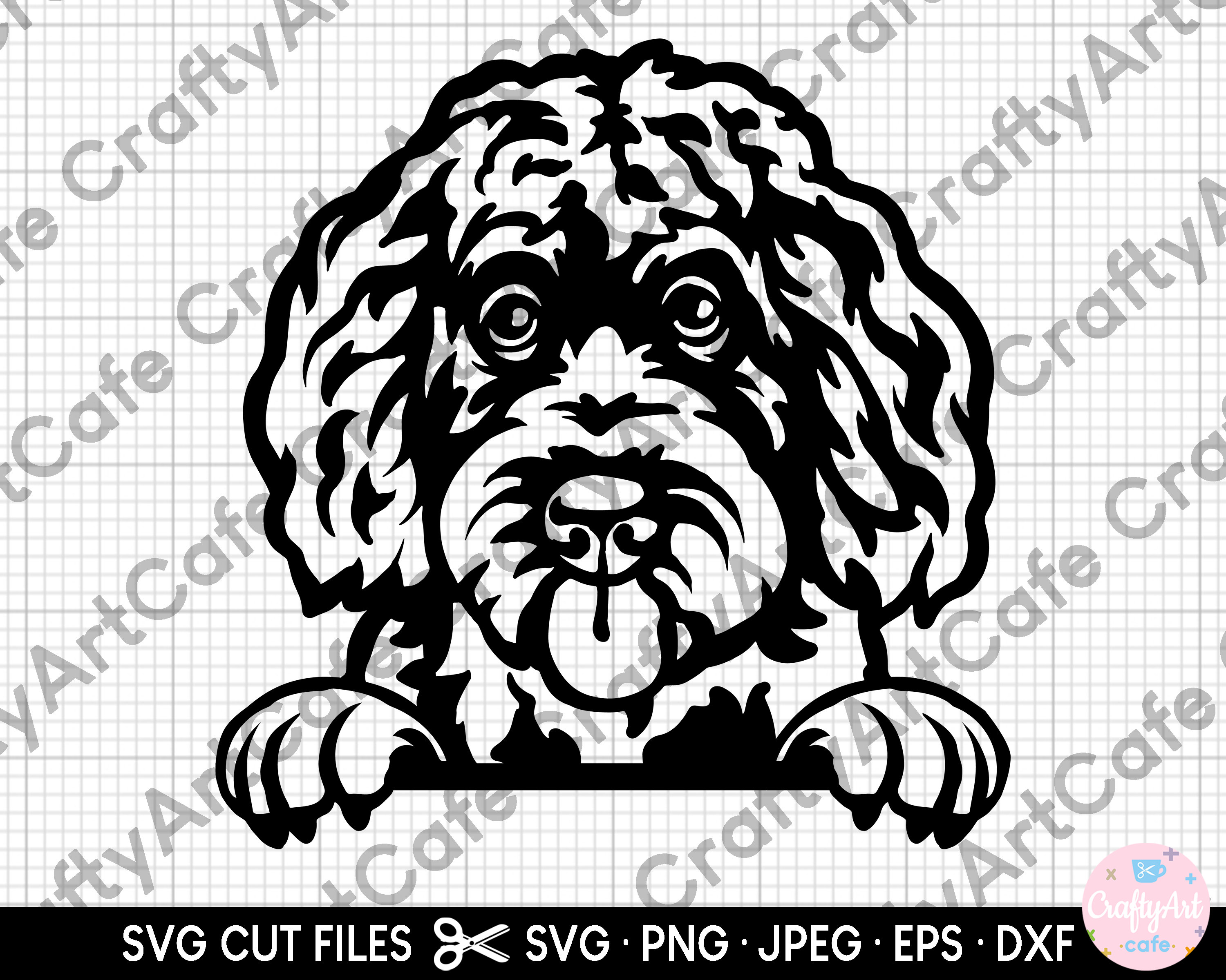 Labradoodle Silhouette Svg / Labradoodle Png / Clip Art - Etsy