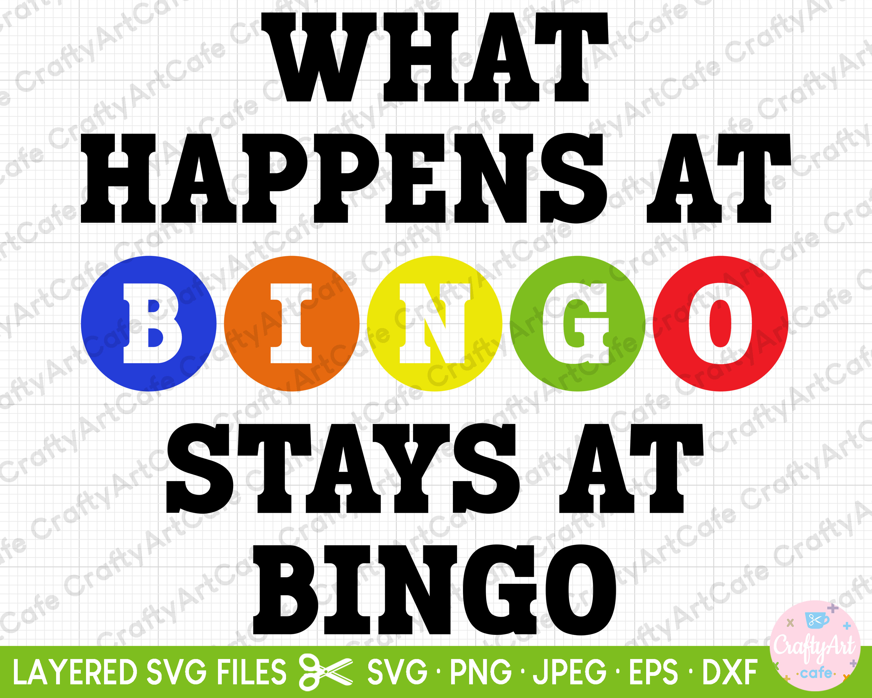 Bingo Svg Bingo Png Bingo Player Svg Bingo Player Png - Etsy