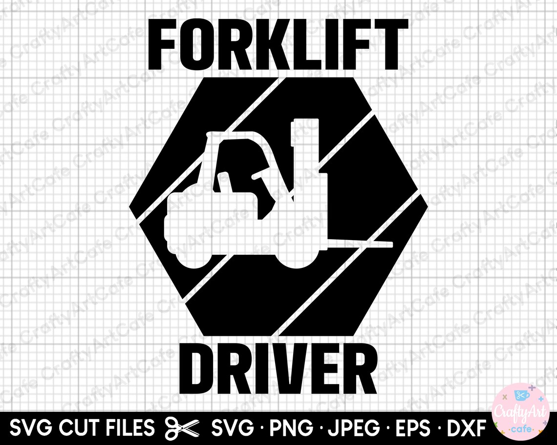 Forklift Svg Forklift Png Forklift Operator - Etsy