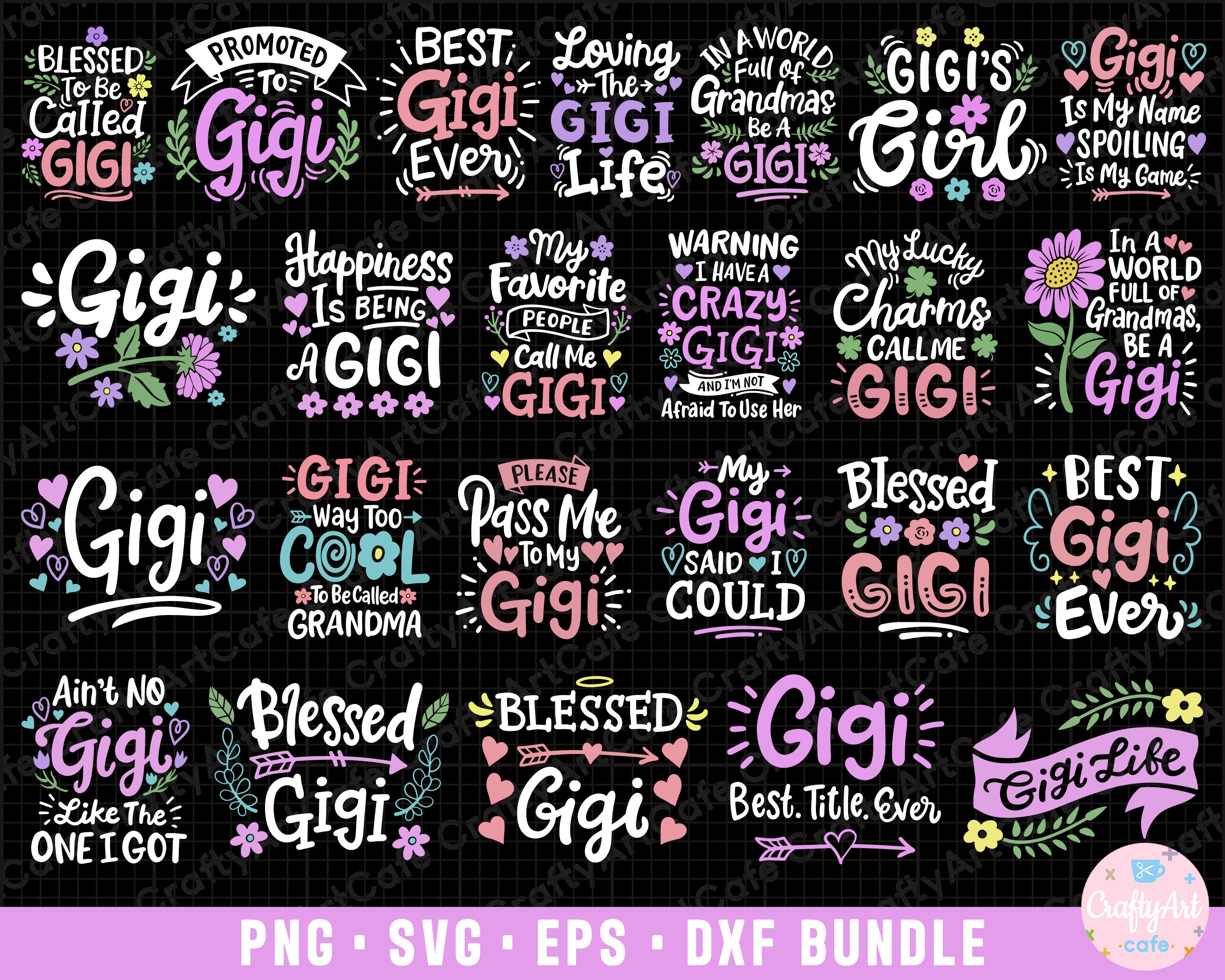 Gigi Png Gigi Svg Gigi Png Bundle Sublimination Free Commercial Use ...