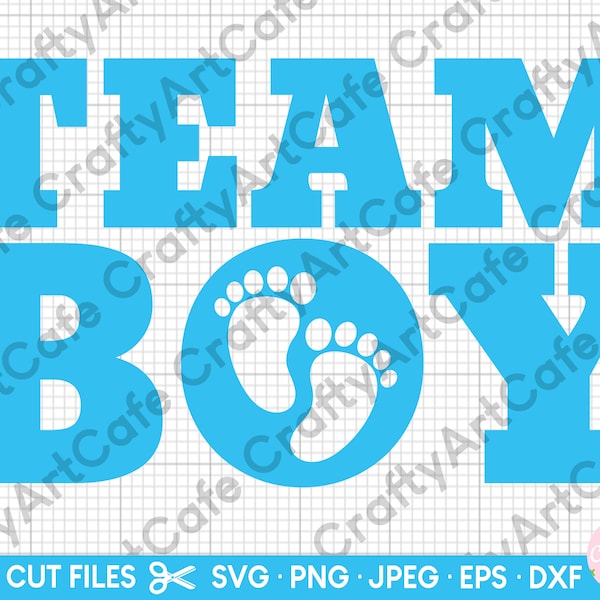 Team Boy Team Girl Svg - Etsy