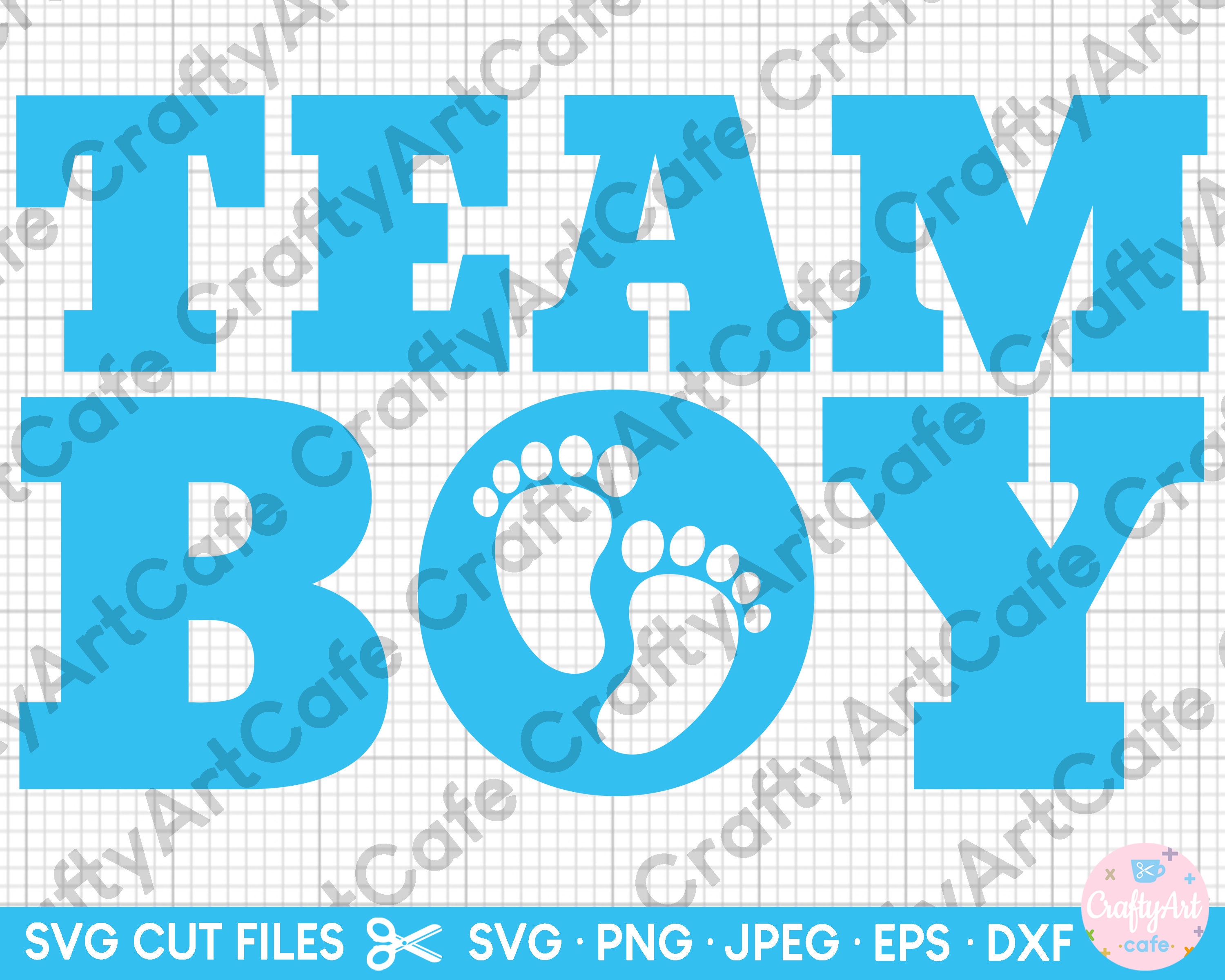Team Boy Cut File for Cricut Svg Png for Shirts - Etsy