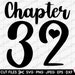 Chapter 32 32nd Birthday Svg 32 Years Old Svg 32nd Birthday Png - Etsy