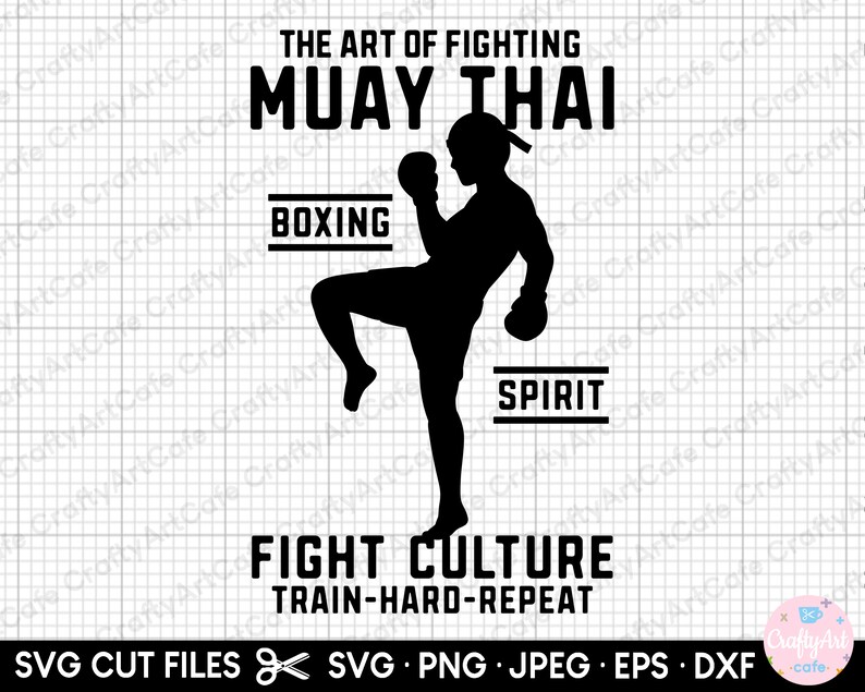 Muay Thai Svg Muay Thai Png - Etsy