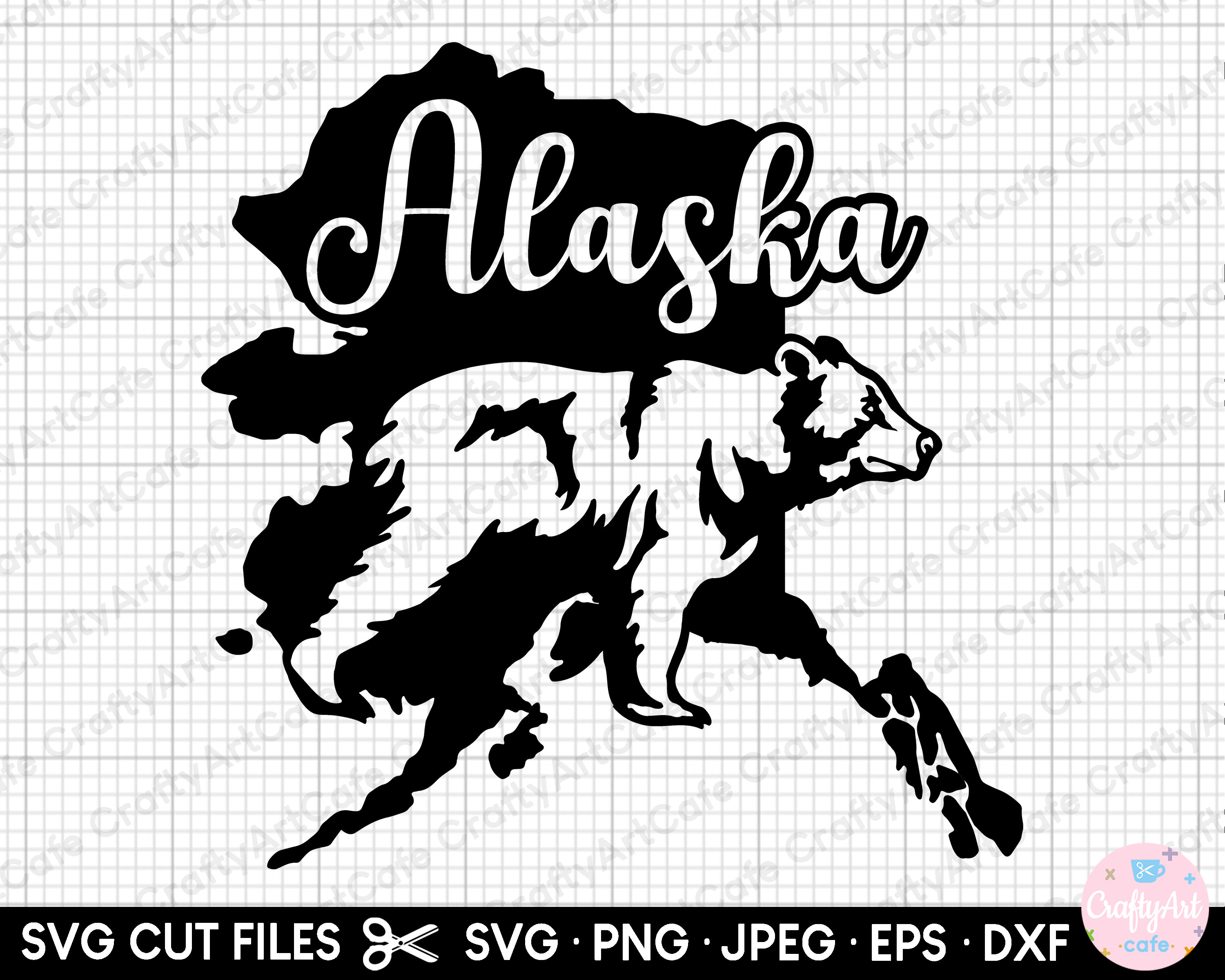 Alaska Svg Cricut - Etsy