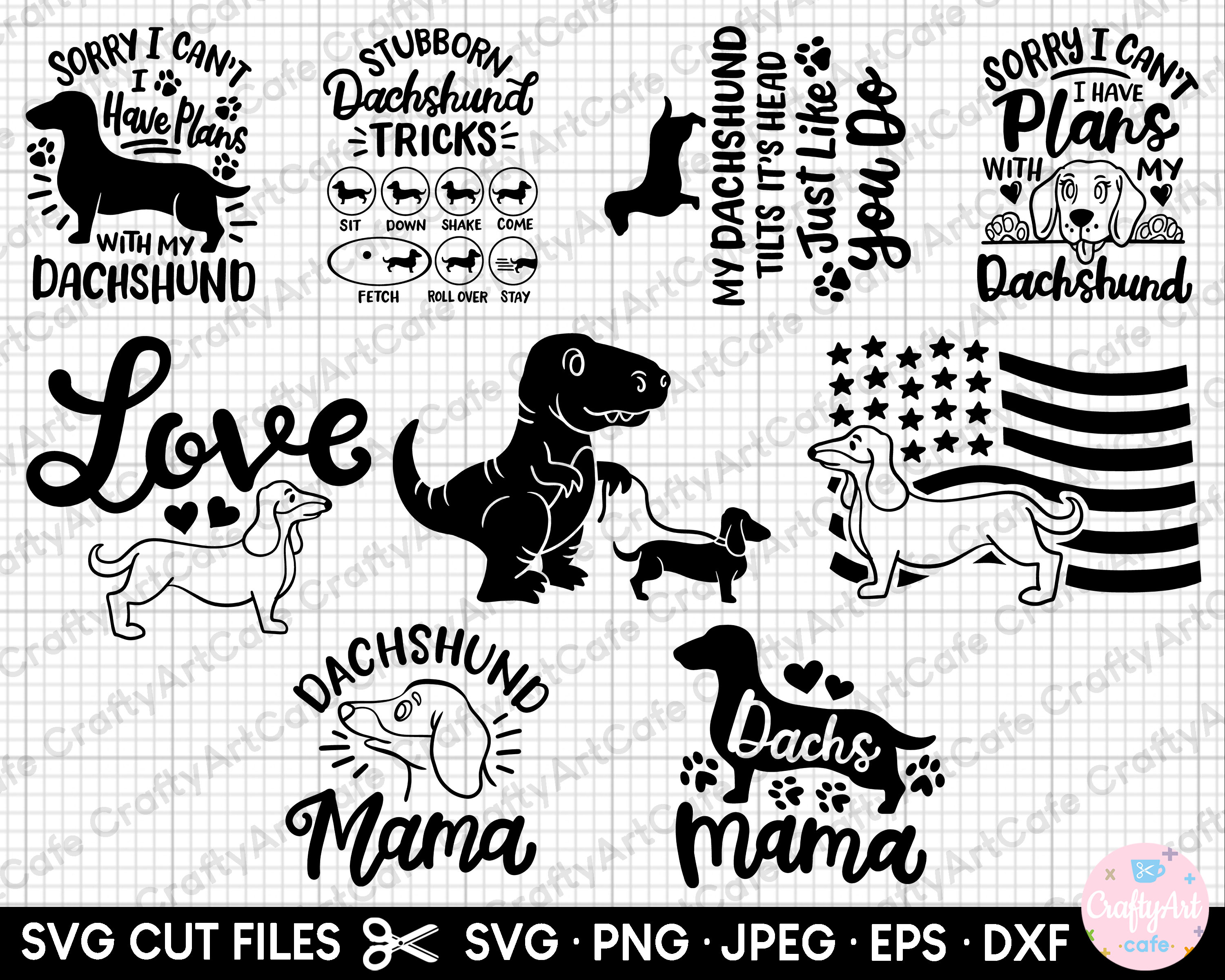 Dachshund Svg Dachshund Png Dachshund Svg Bundle Dachshund Owner Doxie ...