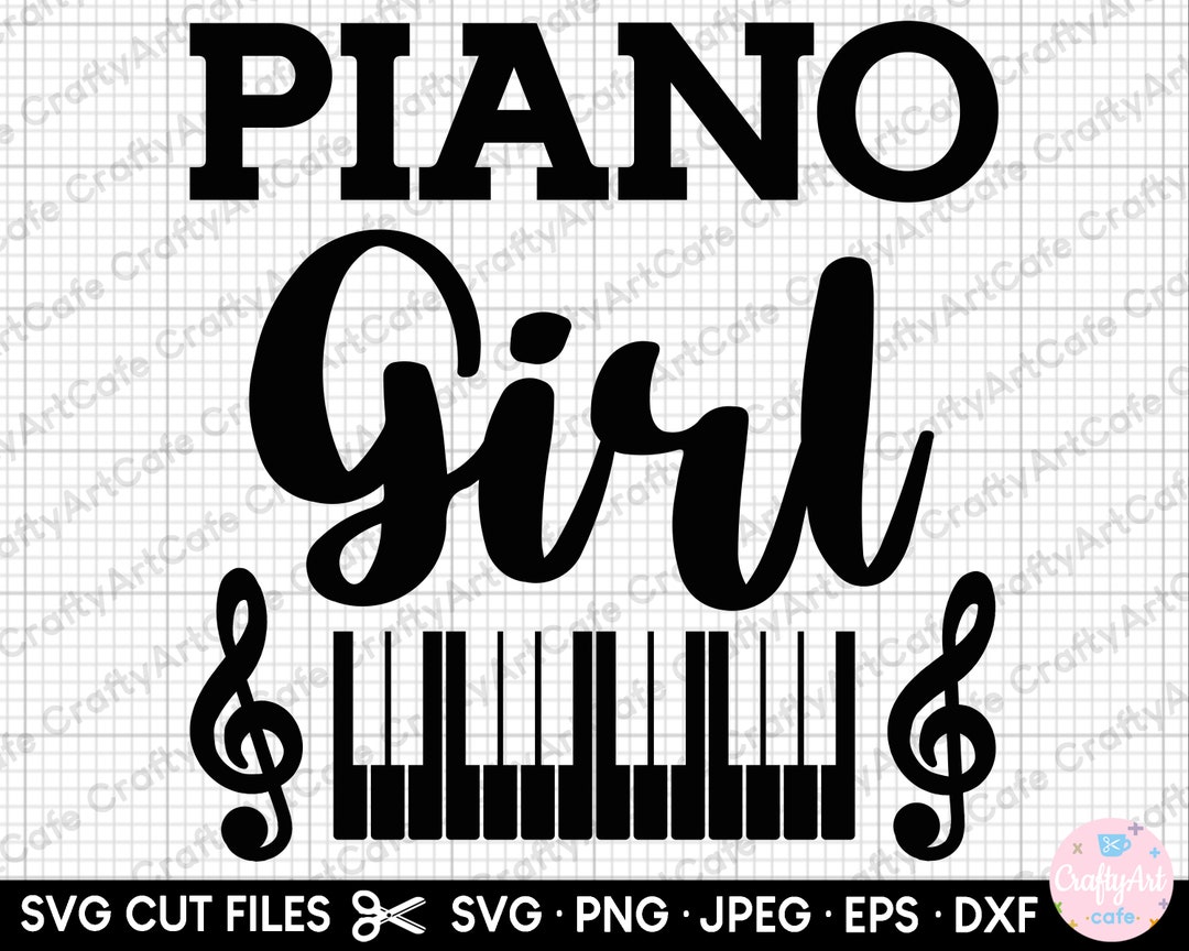 Piano Svg for Cricut Piano Png Piano Player Svg Piano Player Png ...