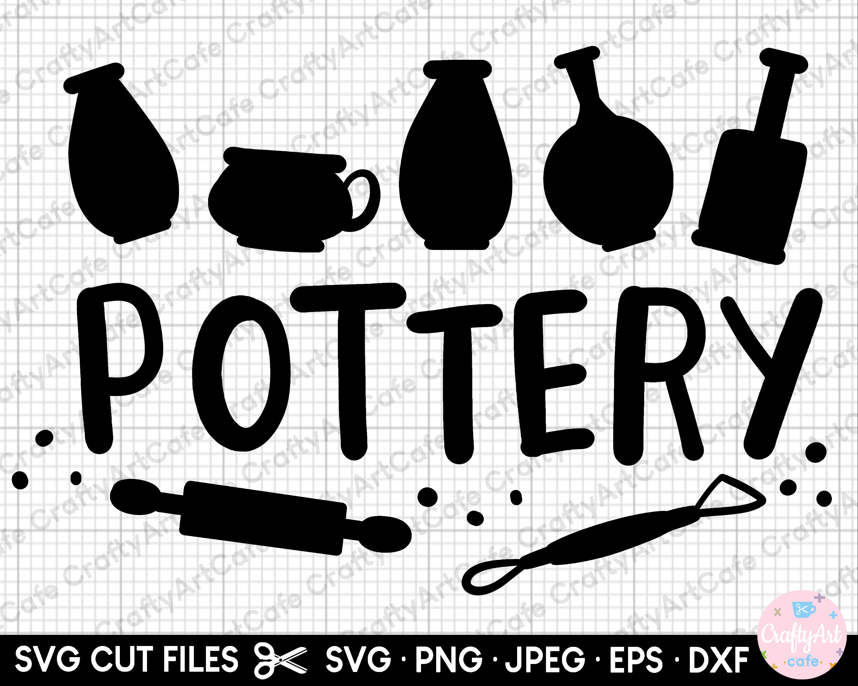 Pottery Svg Png - Etsy