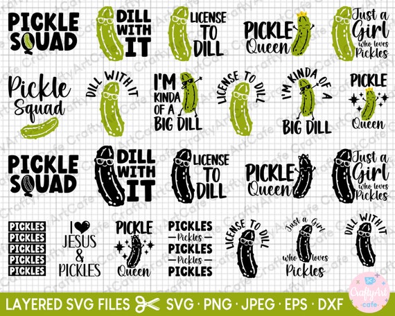 Pickle Svg Pickle Png Pickles Svg Pickles Png Pickles | Etsy UK
