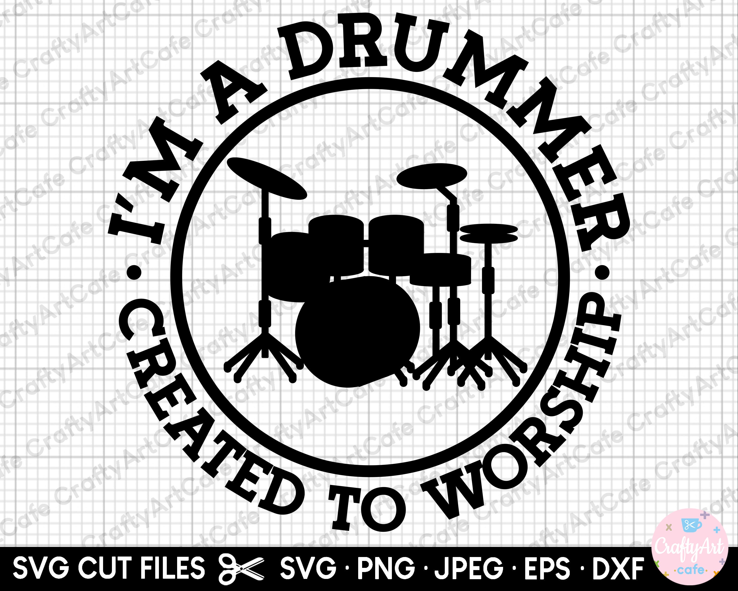 Drummer Svg Drummer Png Drummer Eps Drummer Dxf Drummer Svg - Etsy Canada