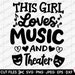 Theater Svg Theater Png Actor Svg Actress Svg Cricut Commercial Use ...