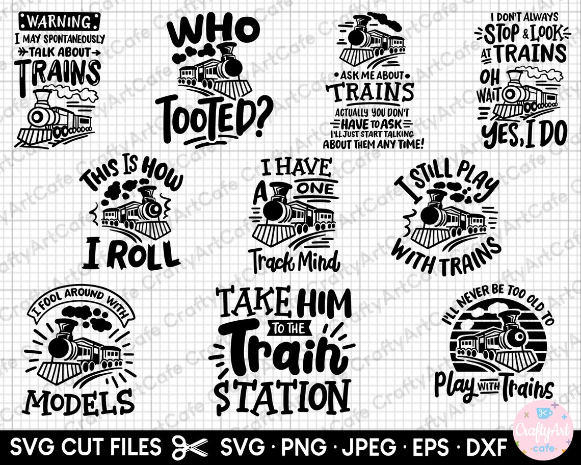 Trinspotter Svg Bundle Trainspotter Png Bundle Trainspotting Svg Bundle ...