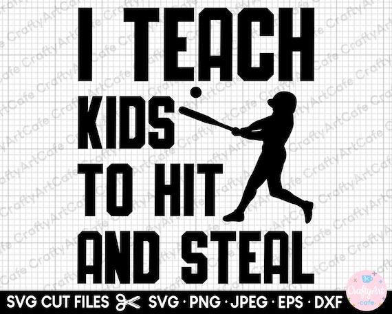 Baseball Coach Svg Commercial Use | Etsy