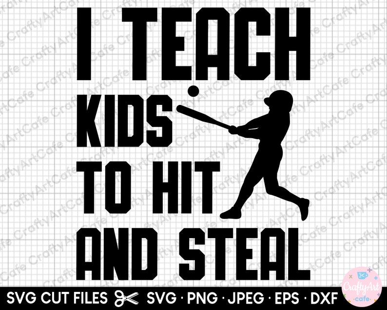 Baseball Coach Svg Commercial Use - Etsy