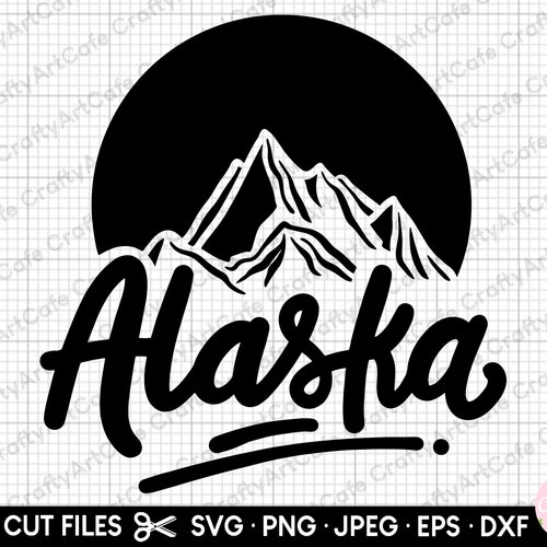 Alaska Svg Alaska Png Alaska Svg for Cricut - Etsy