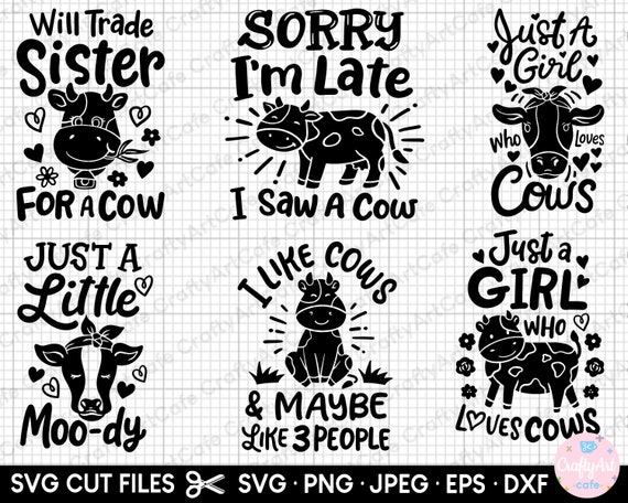 Cow Svg Cow Svg Cricut Cow Png Cow Lover Svg Cow Owner Svg - Etsy
