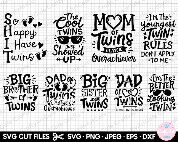 Twins Svg Twins Png Twins Svg Bundle Twins Svg Cricut - Etsy Ireland