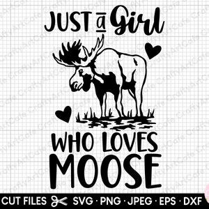 Moose Svg, Moose Png, Moose Svg File Cricut, Free Commercial Use Moose ...