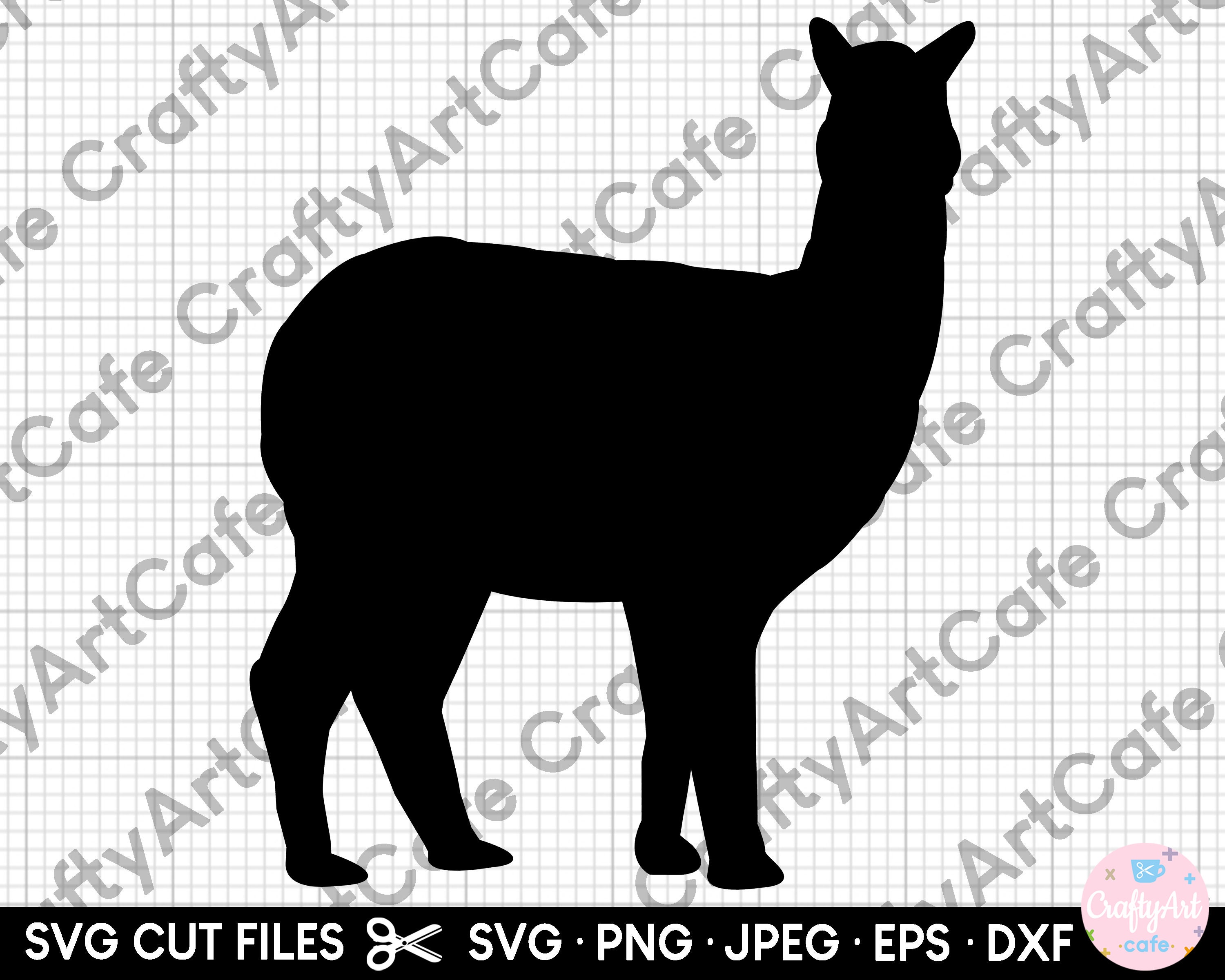 Alpaca Silhouette Svg Alpaca Silhouette Png Alpaca Clipart - Etsy Australia
