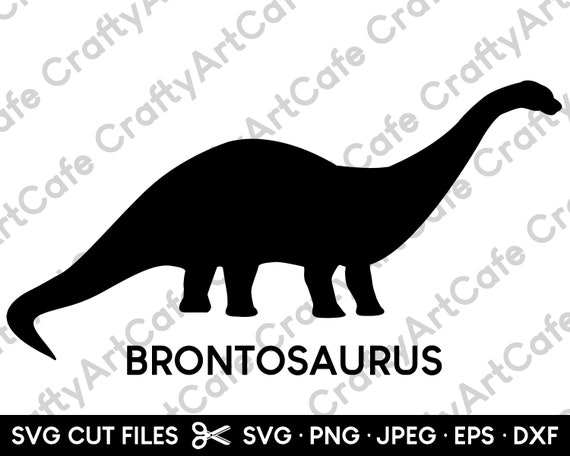 Brontosaurus Svg Commercial Use | Etsy