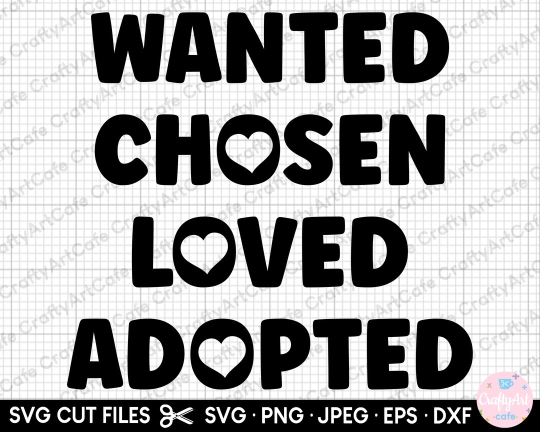 Adoption Svg Adoption Png Adoption Svg Cricut Cut File Cutting File Eps ...