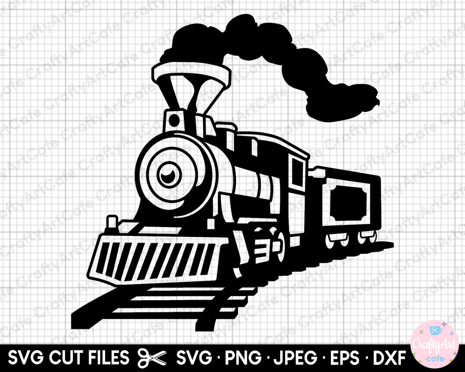 Train Svg Locomotive Svg Model Train Svg Train Clipart Locomotive ...