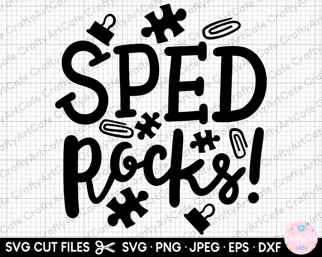 Sped Teacher Svg Sped Teacher Png - Etsy