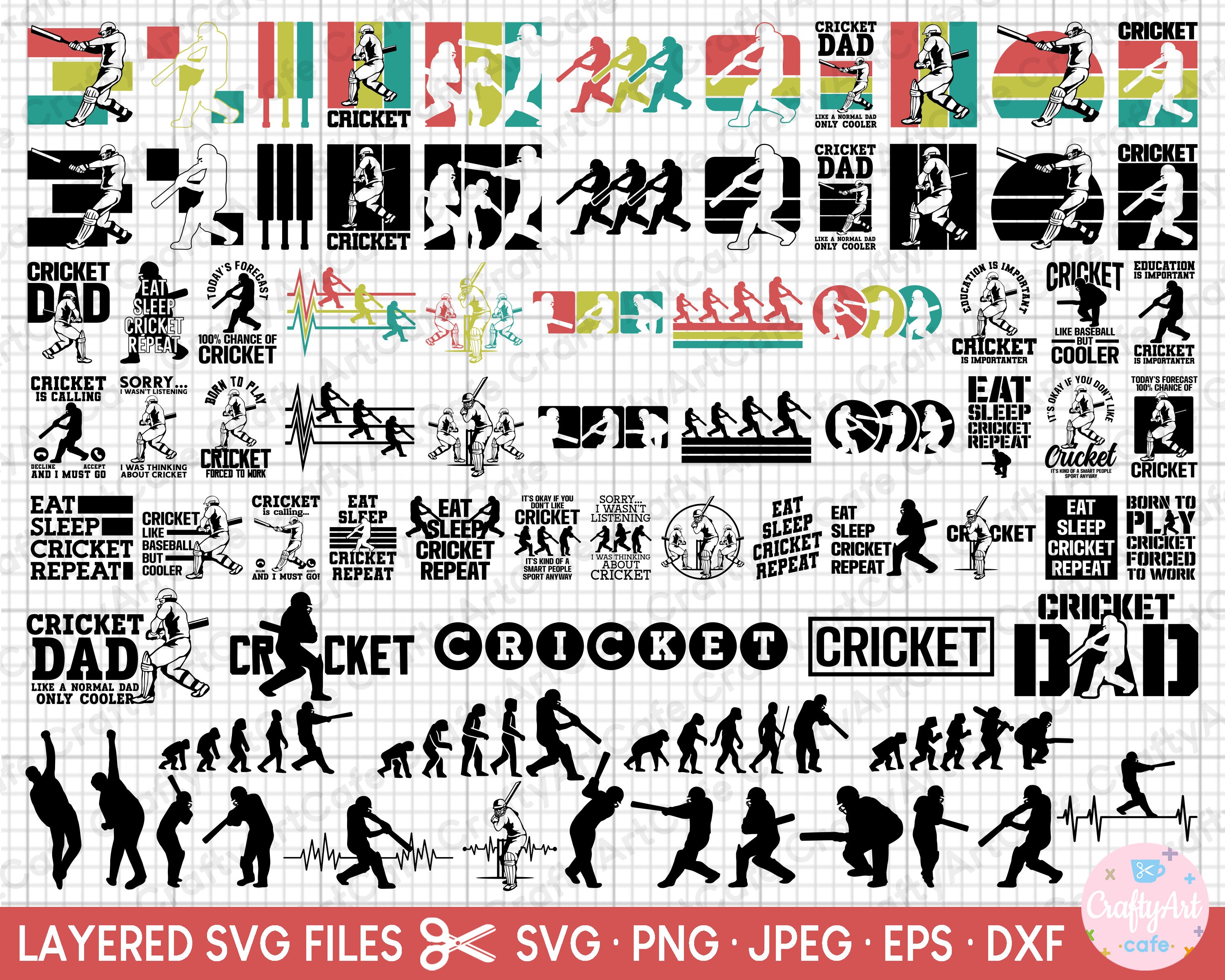 Cricket Svg Bundle Cricut Cricket Png Bundle Cricket Shirt Design ...