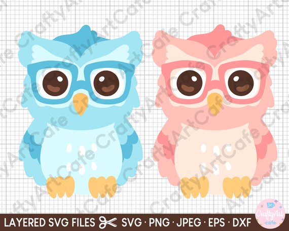 Owl Svg Cute Owl Svg Baby Owl Svg Cut File for Cricut Baby Owl | Etsy
