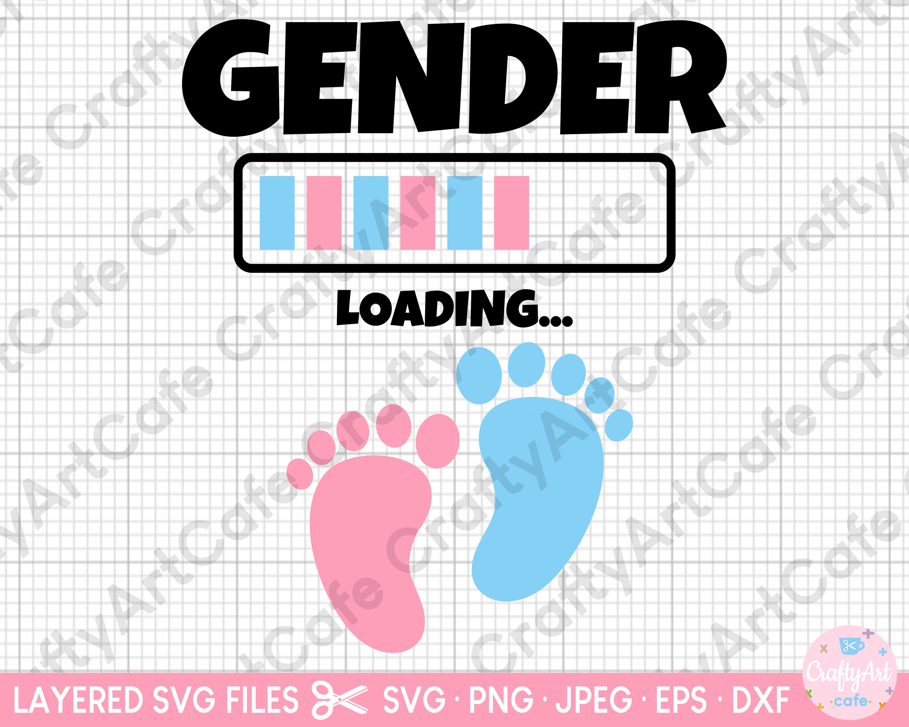Gender Reveal Svg - Etsy