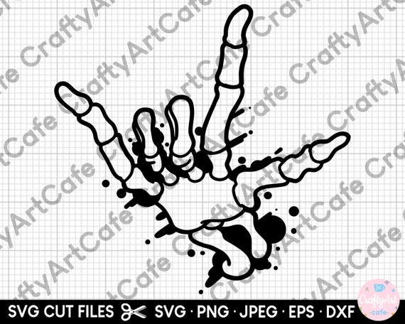 Metal Music Svg Heavy Metal Svg Metal Hand Svg Png Eps Dxf | Etsy